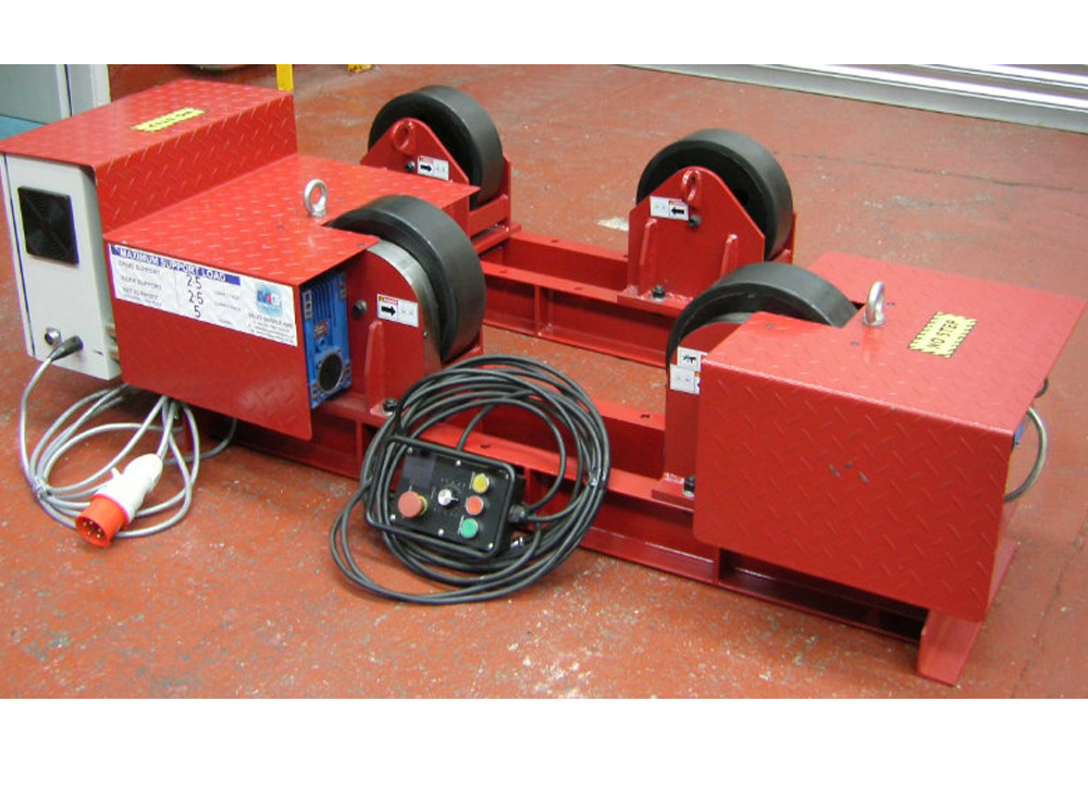 Used MGWP 5 Tonne Double Drive Welding Rotators