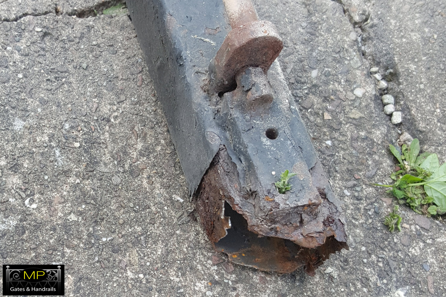 Wrought iron, cast iron gate and railing repairs and Restoration West ...