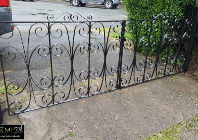 Wrought iron, cast iron gate and railing repairs and Restoration West ...