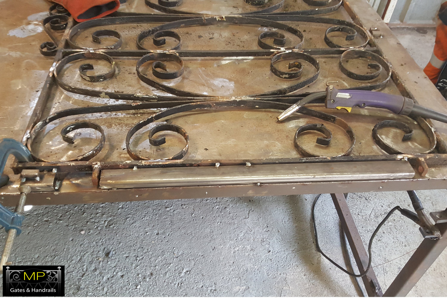 Wrought iron, cast iron gate and railing repairs and Restoration West ...