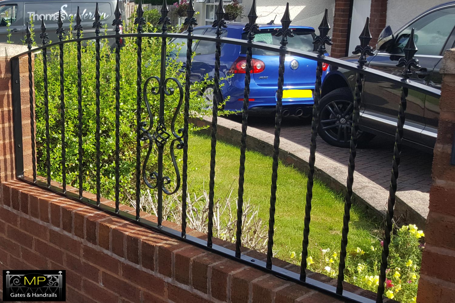 Wrought iron, cast iron gate and railing repairs and Restoration West ...