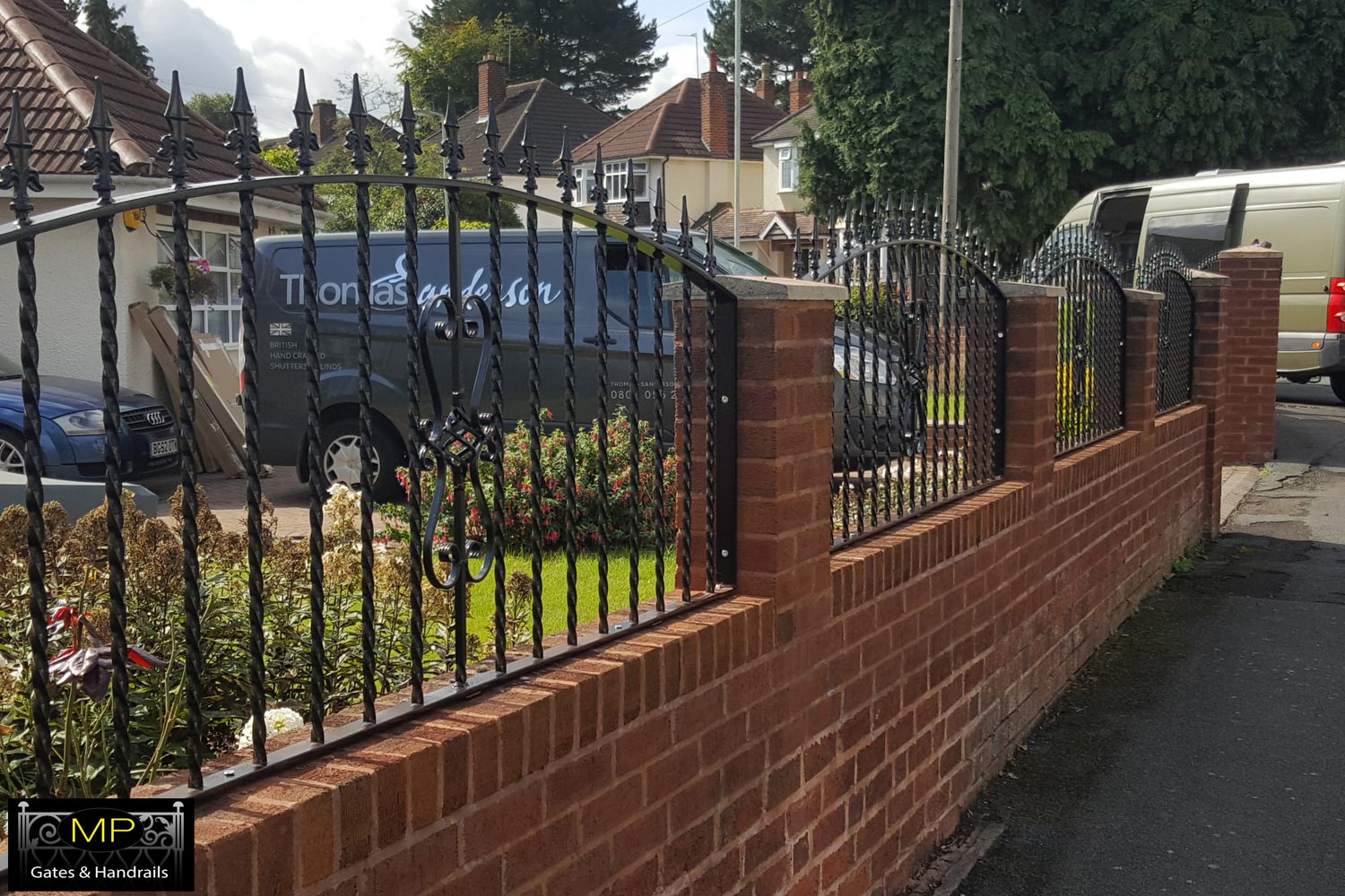 Wrought iron, cast iron gate and railing repairs and Restoration West ...