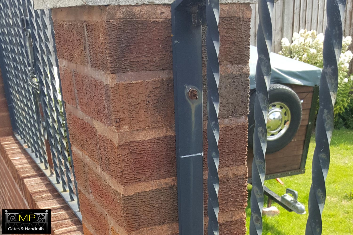 Wrought iron, cast iron gate and railing repairs and Restoration West ...