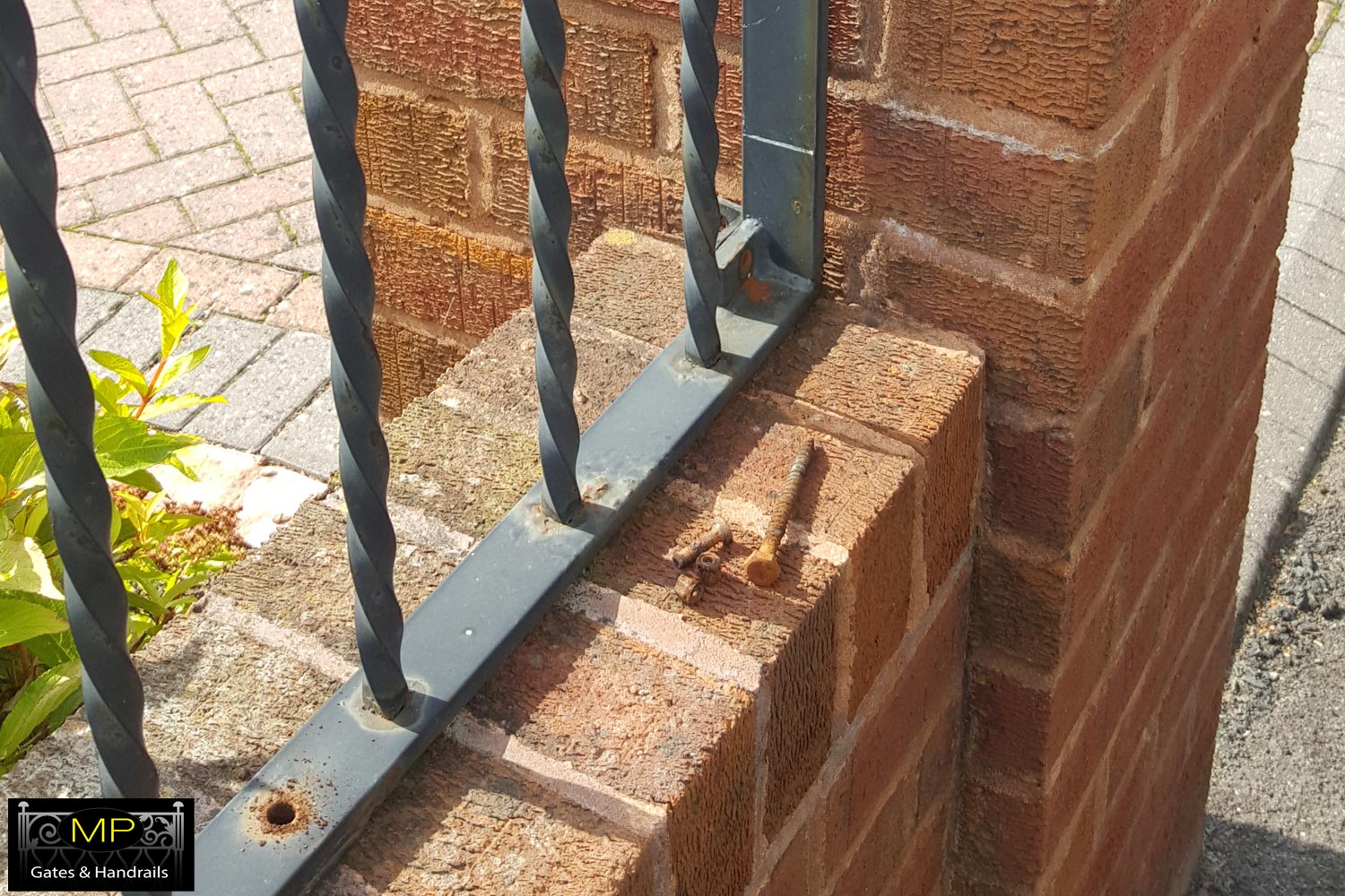 Wrought iron, cast iron gate and railing repairs and Restoration West ...