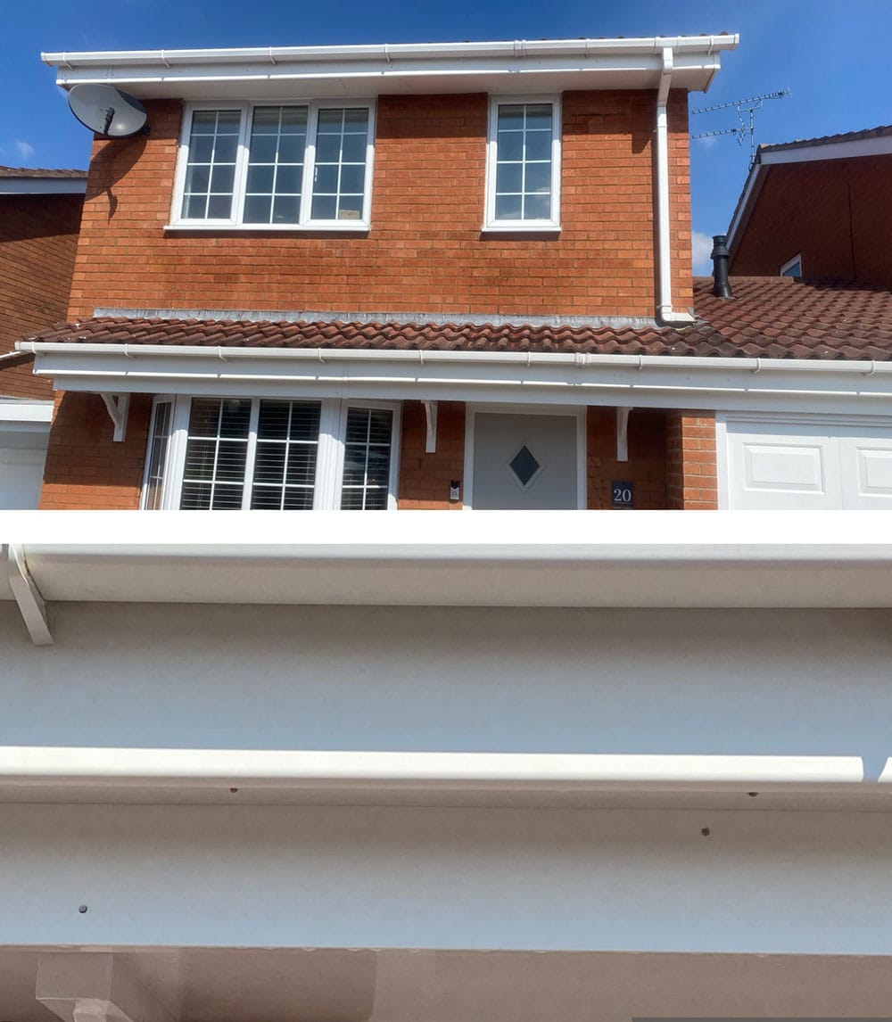 Soffit a& Fascia Cleaning
